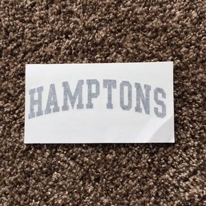 Brandy Melville | Other | Rare Large Brandy Melville Hamptons Sticker ...
